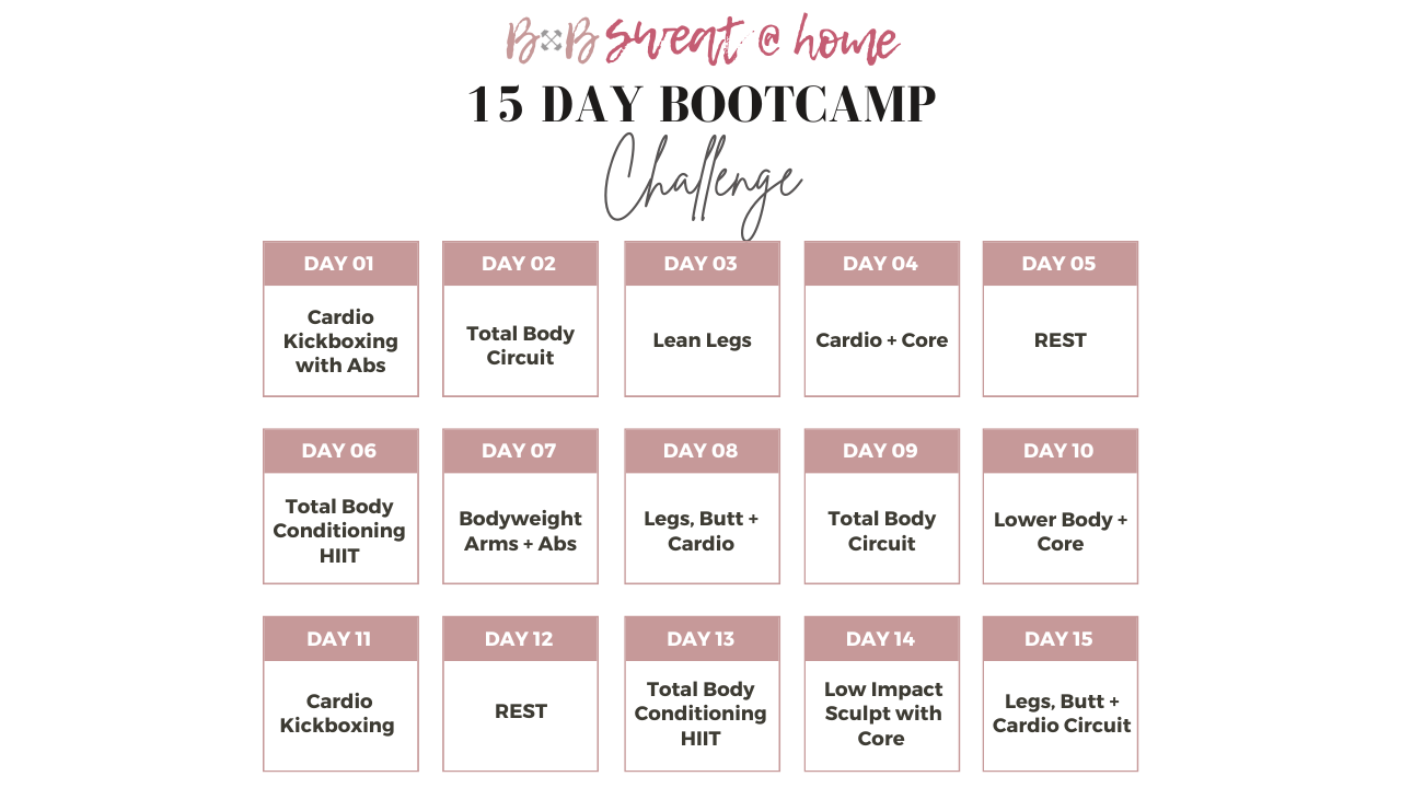 15 Day Bootcamp – body x brooke